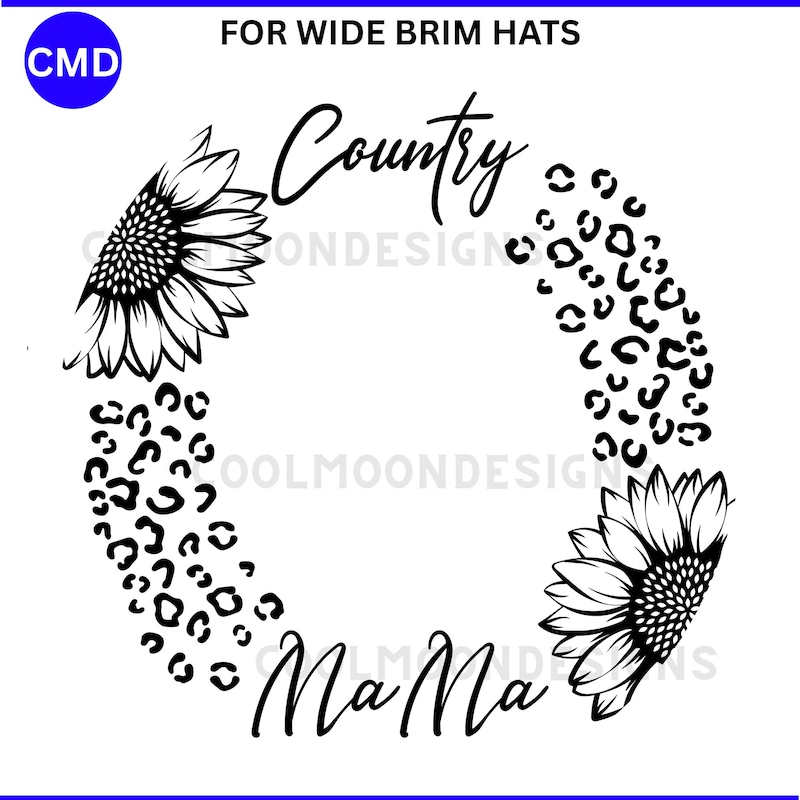 Leopard Print Hat Design - Etsy