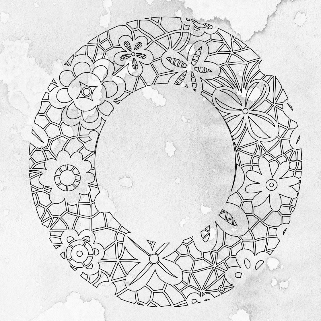 Traceable, Lace Overlay Hat Burning Design, Festival Fedora, Floral ...