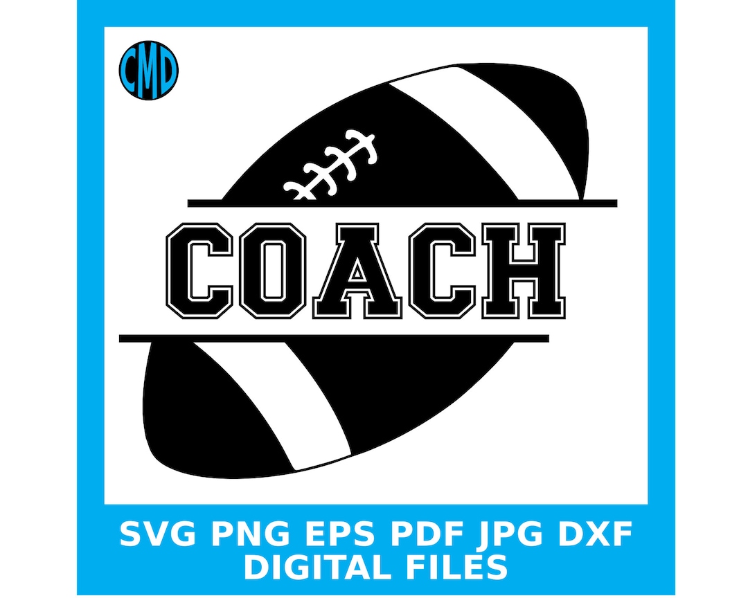Football Coach Svg Coach Appreciation Football Svg Coach - Etsy