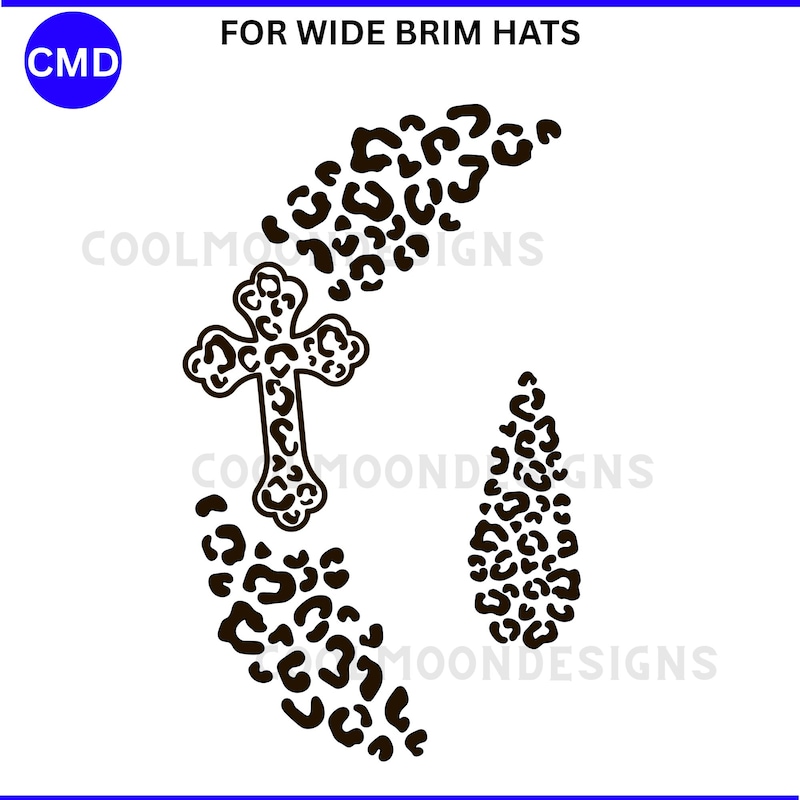 Leopard Laser Hat Svg - Etsy