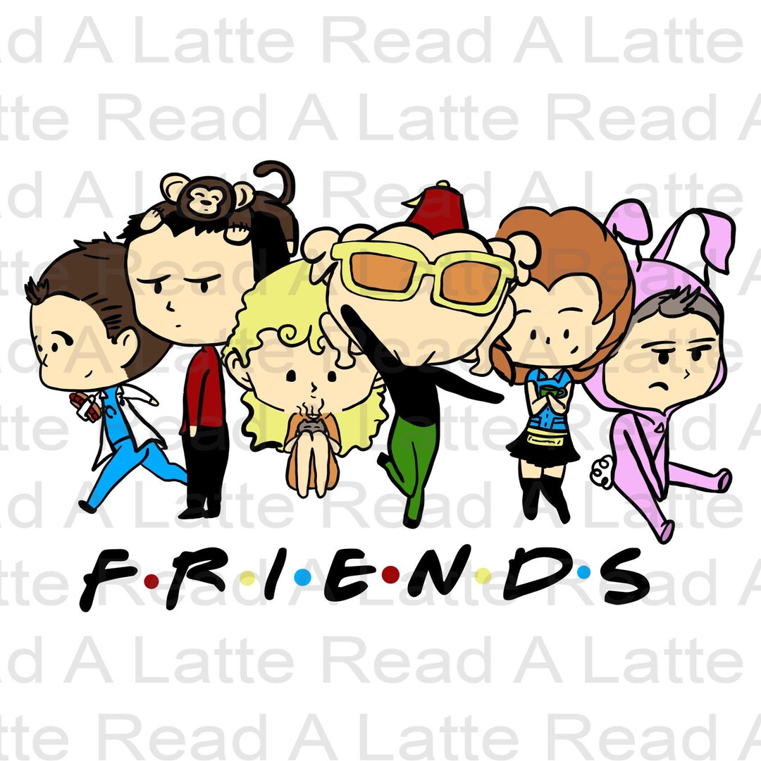 Friends SVG,PNG,JPG Digital Download File - Etsy