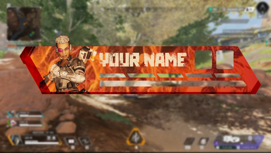 Apex Legends Custom Health Bar Overlay Bangalore for - Etsy Australia