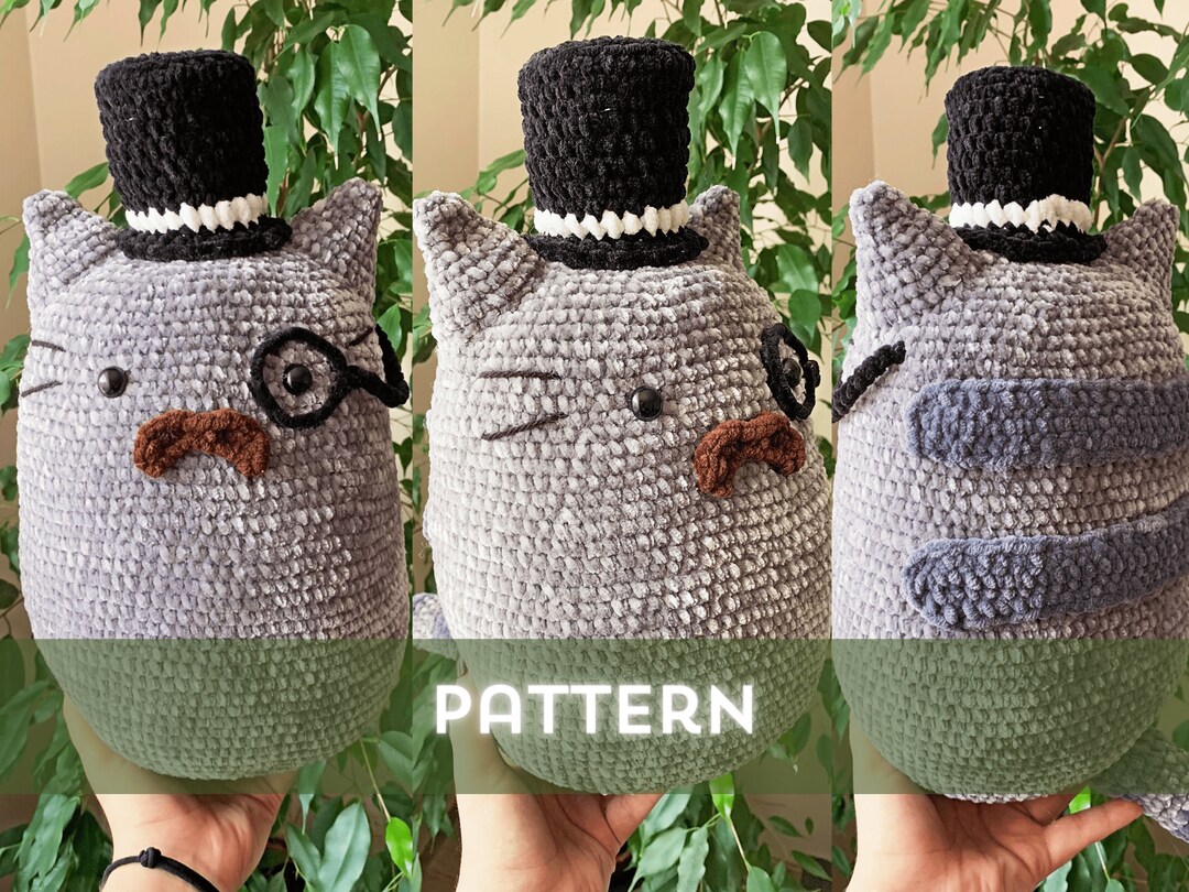 Pusheen the Cat Crochet Pattern Pusheen Crochet Pusheen Crochet Pattern ...