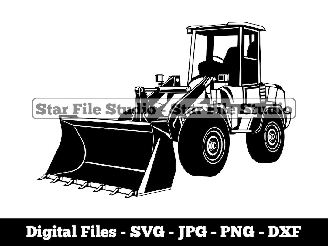 Articulated Loader #3 Svg, Contractor Svg, Heavy Equipment Svg, Loader ...