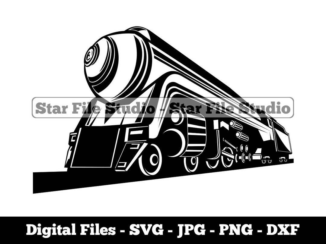 Locomotive 5 Svg Locomotive Svg Train Svg Steam Engine Svg