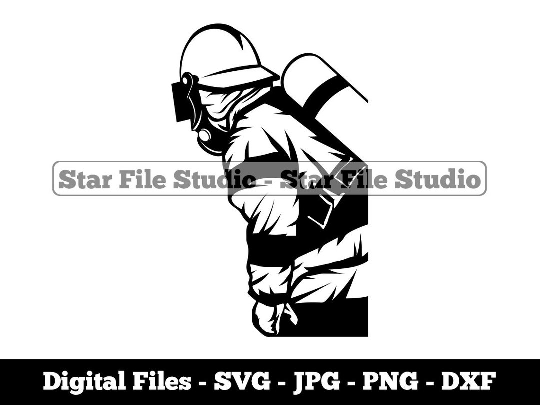 Firefighter 3 Svg Firefighter Svg Fireman Svg Firefighter - Etsy