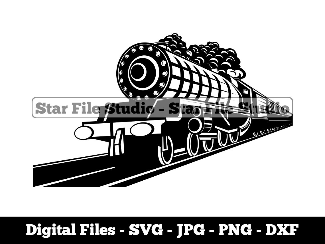 Train 5 Svg Steam Engine Svg Locomotive Svg Train Png - Etsy