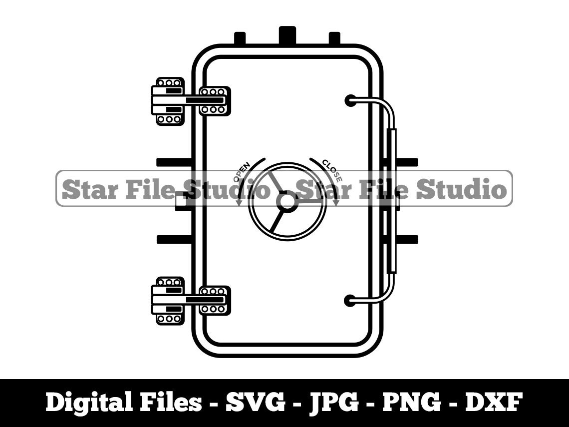 Bunker Door Svg, Bunker Svg, Doomsday Svg, Bunker Png, Bunker Jpg ...