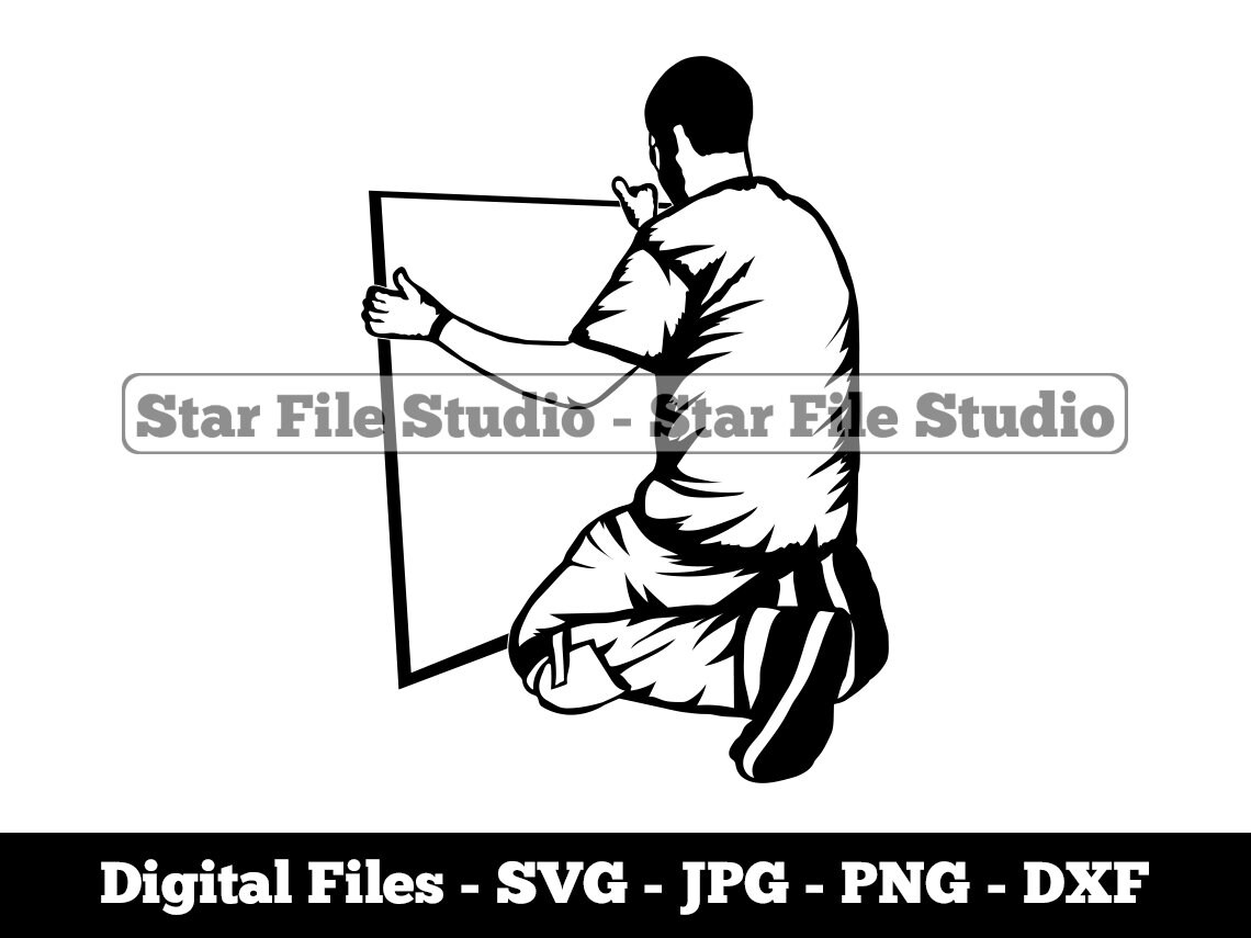 Tile Setter #3 Svg, Construction Svg, Contactor Svg, Tile Setter Png ...