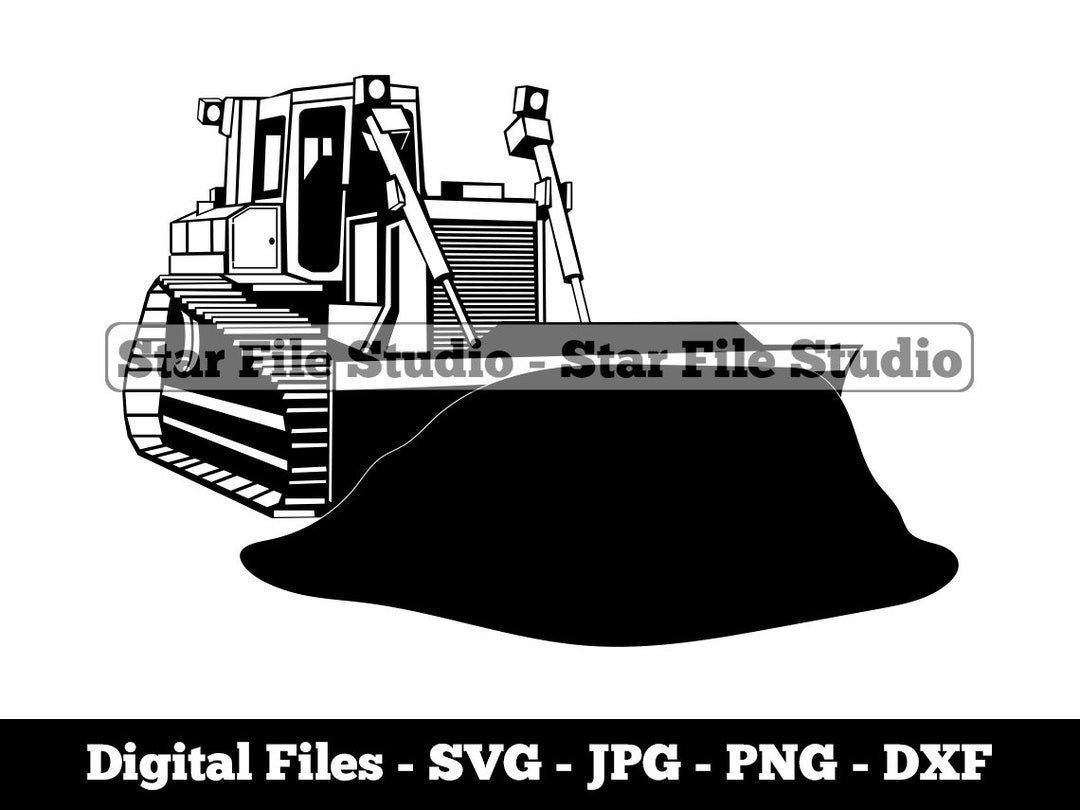 Cat Bulldozer Clipart