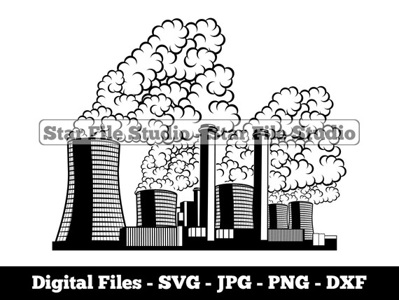 Power Plant Clipart