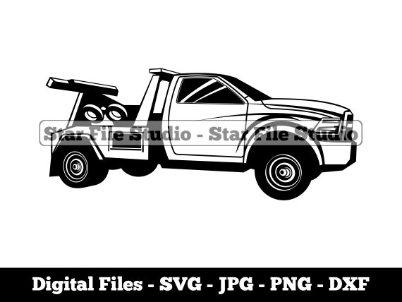 Tow Truck 7 Svg Tow Truck Svg Roadside Assistance Svg Tow - Etsy