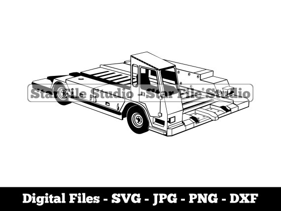 Container Pallet Transporter Svg Airport Svg Air Travel Svg - Etsy