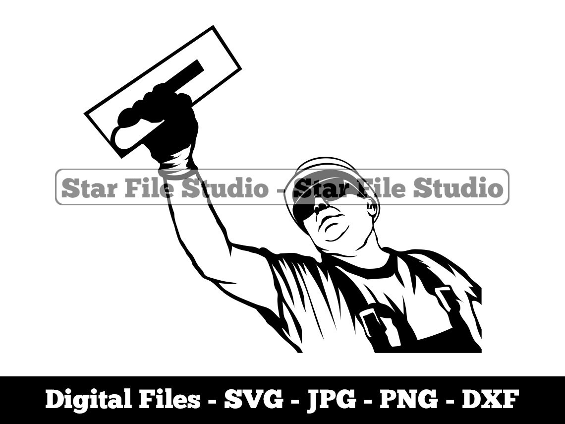 Drywall Finisher 5 Svg Drywall Svg Contractor Svg - Etsy Hong Kong