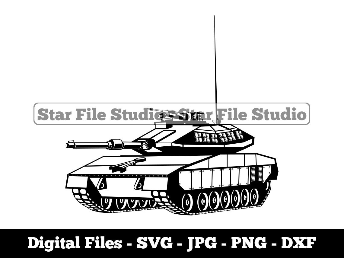Battle Tank 4 Svg Tank Svg Army Svg Battle Tank Png - Etsy