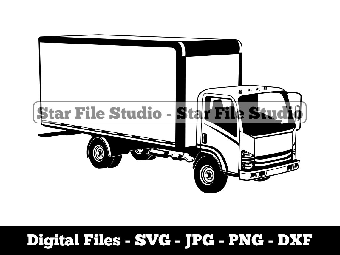 Box Truck Svg Truck Svg Trucker Svg Trucking Svg Truck - Etsy