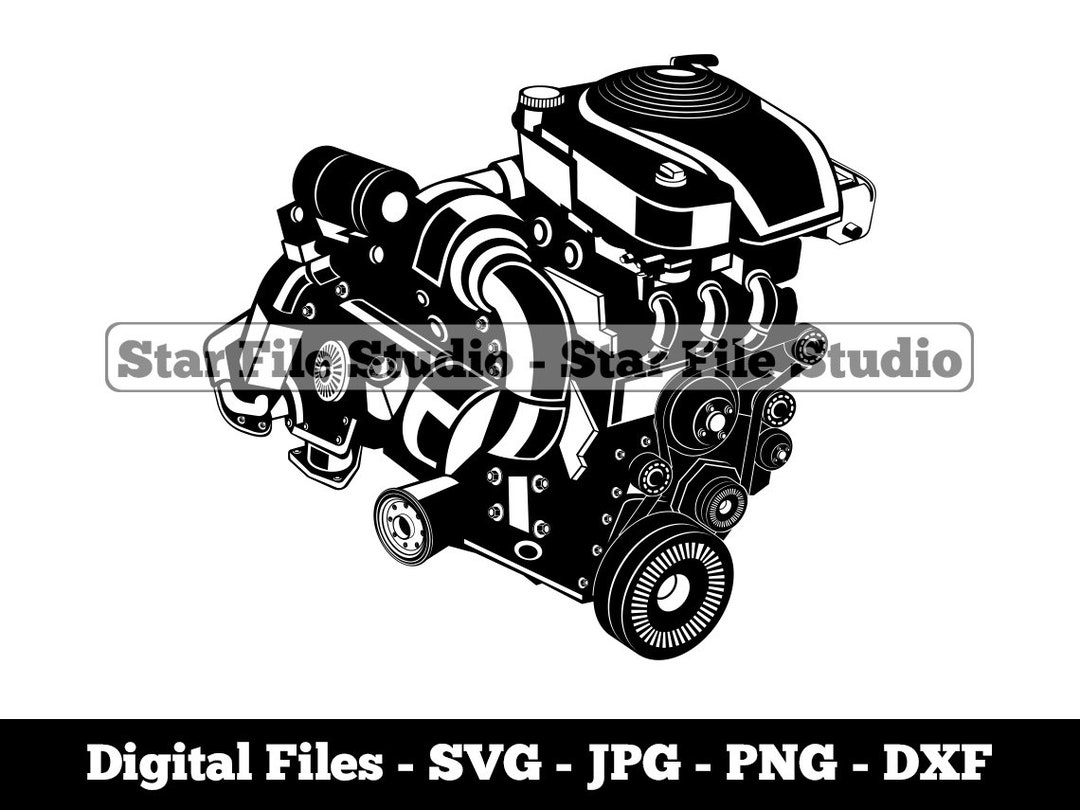 Diesel Engine #2 Svg, Diesel Engine Png, Diesel Engine Jpg, Engine Svg ...