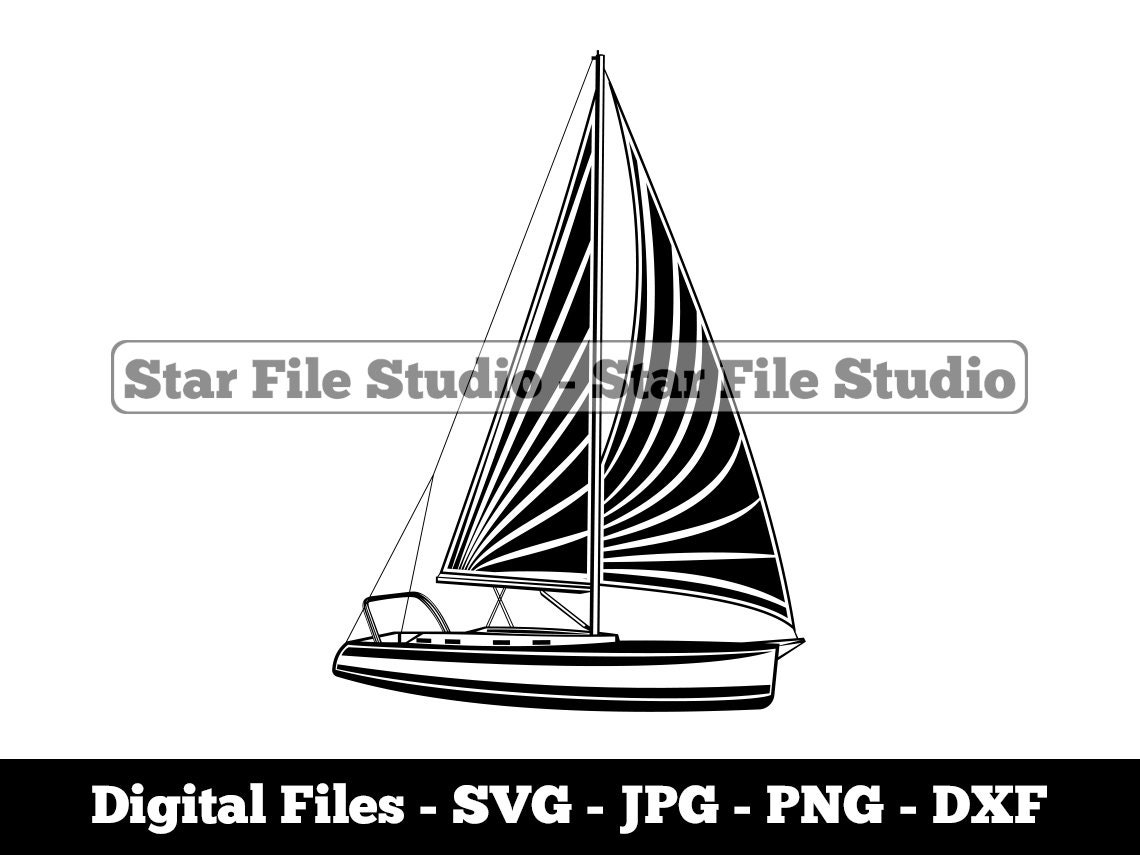 Sailboat Svg Sailing Svg Sail Boat Svg Sailboat Png - Etsy
