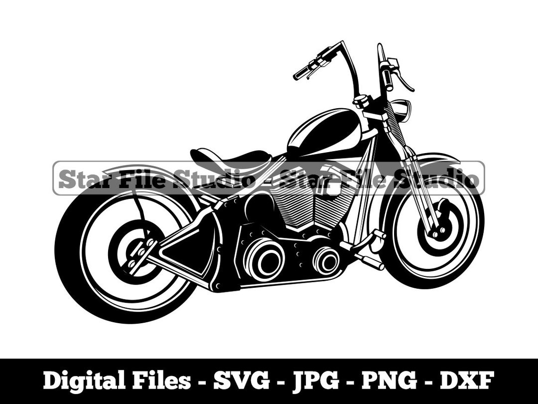 Chopper 2 Svg, Motorcycle Svg, Motorbike Svg, Chopper Png, Chopper Jpg ...