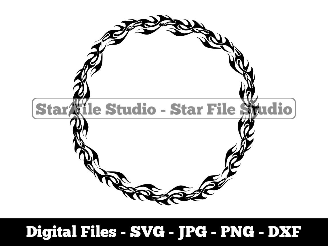 Flaming Circle Svg, Flame Svg, Fire Svg, Circle Svg, Circle Png, Circle ...