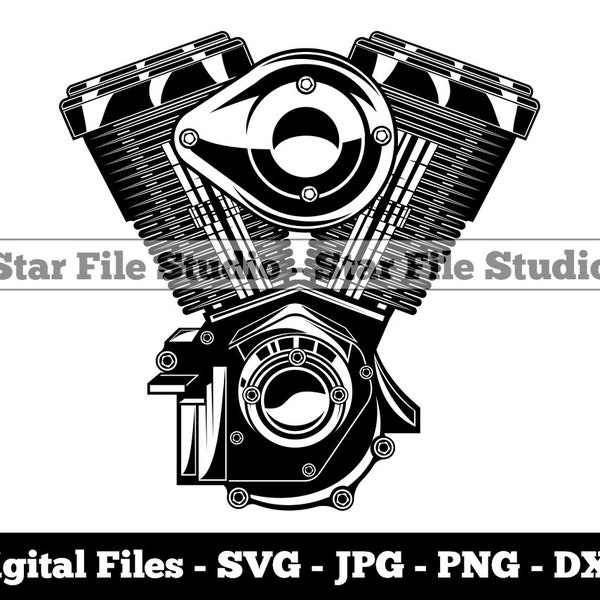 Motorcycle Engine - Etsy
