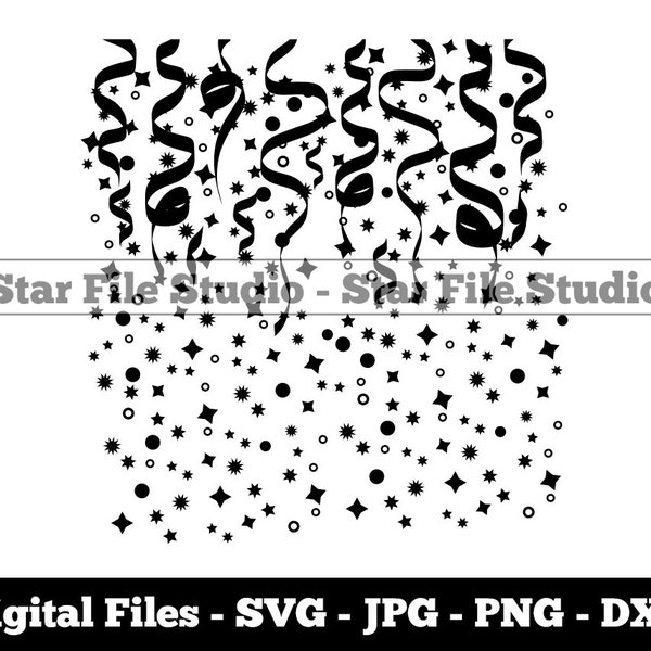 Cricut Confetti Svg - Etsy