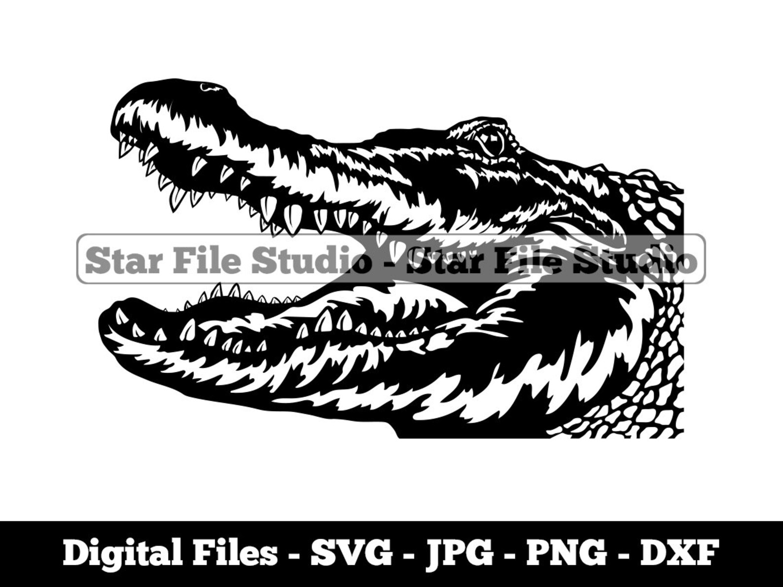 Alligator 4 Svg Alligator Png Alligator Jpg Amphibian Svg - Etsy
