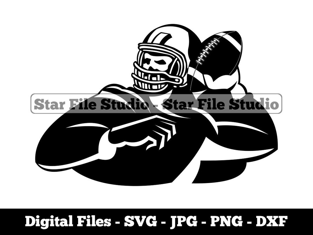 Football Logo Svg, Football Svg, Quarterback Svg, Football Png ...