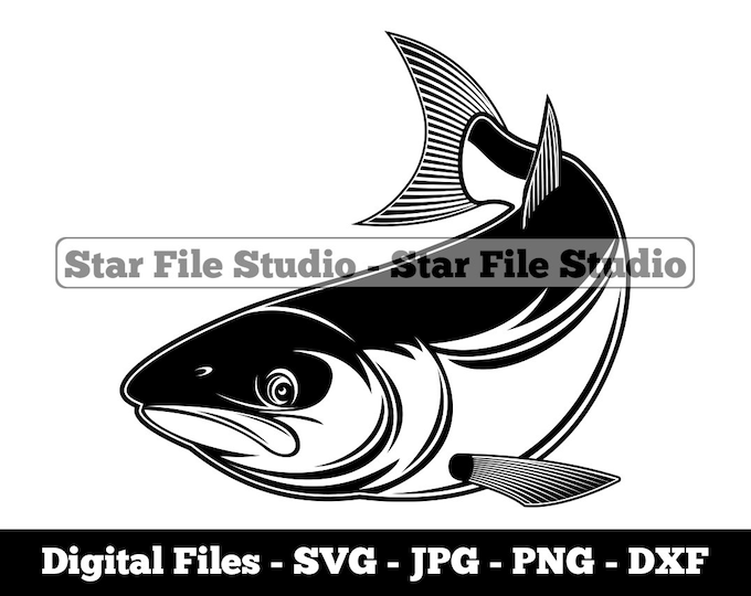 Salmon SVG, PNG - Etsy Canada