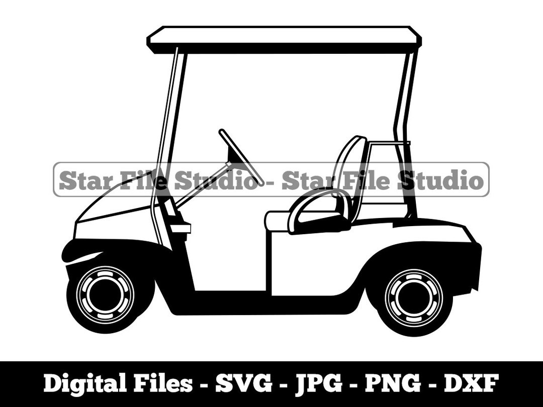 Golf Cart 5 Svg, Golf Cart Svg, Golf Car Svg, Golf Cart Png, Golf Cart ...