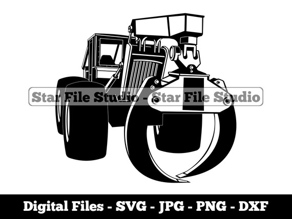 Log Mover Machine Svg Forestry Svg Tree Mover Svg Log Mover | Etsy
