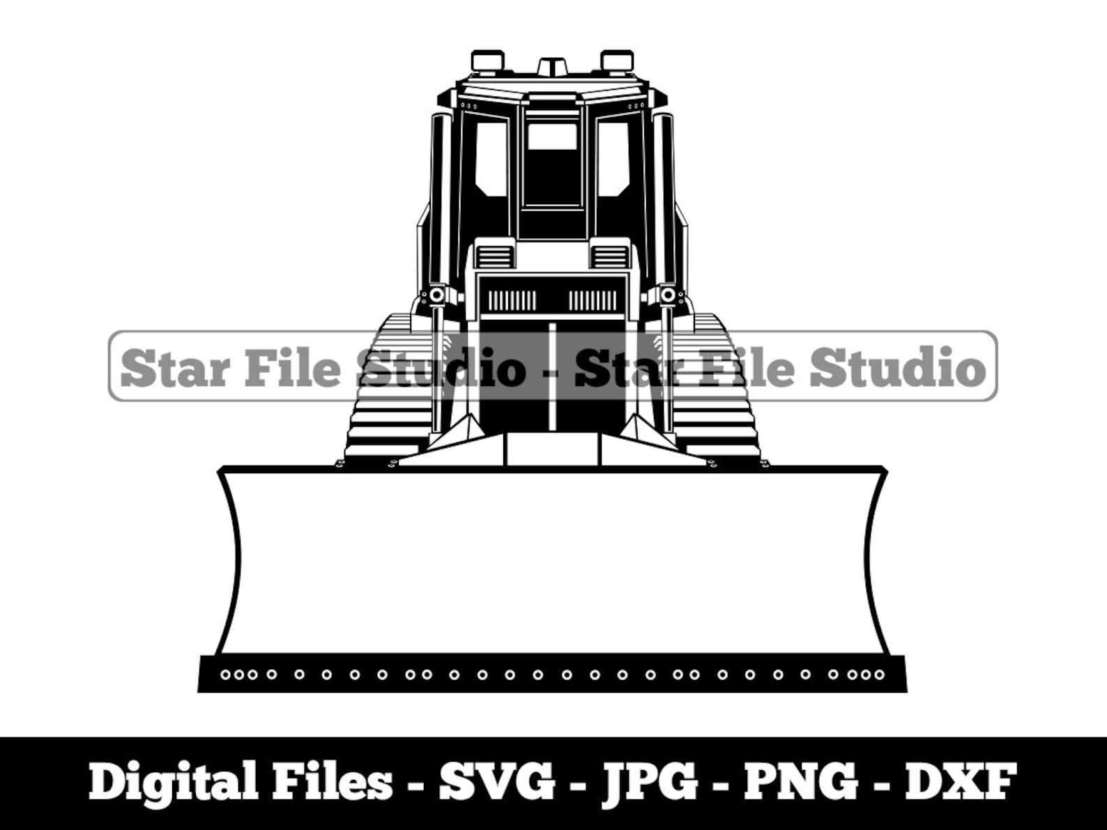 Crowler Dozer 4 Svg Bulldozer Svg Heavy Equipment Svg - Etsy