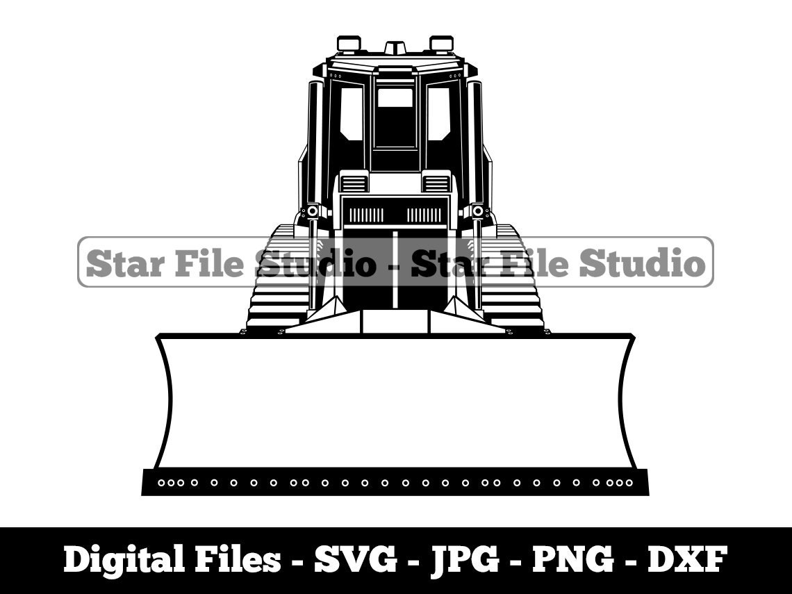 Crowler Dozer 4 Svg Bulldozer Svg Heavy Equipment Svg - Etsy