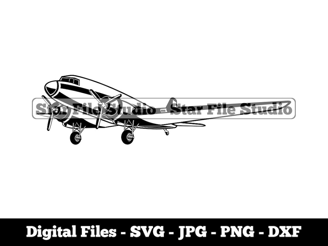 World War 2 Aircraft #3 Svg, WW2 Airplane Svg, World War 2 Airforce Svg ...