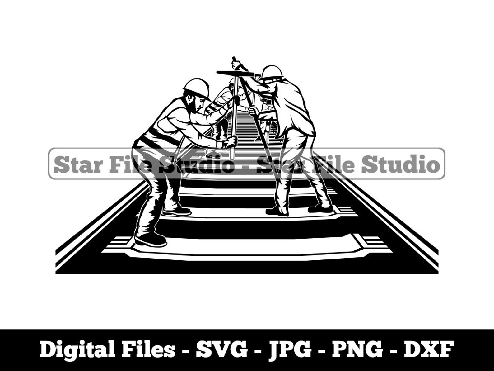 Railroad Repair Svg, Railway Repair Svg, Railroad Repairmen Svg ...
