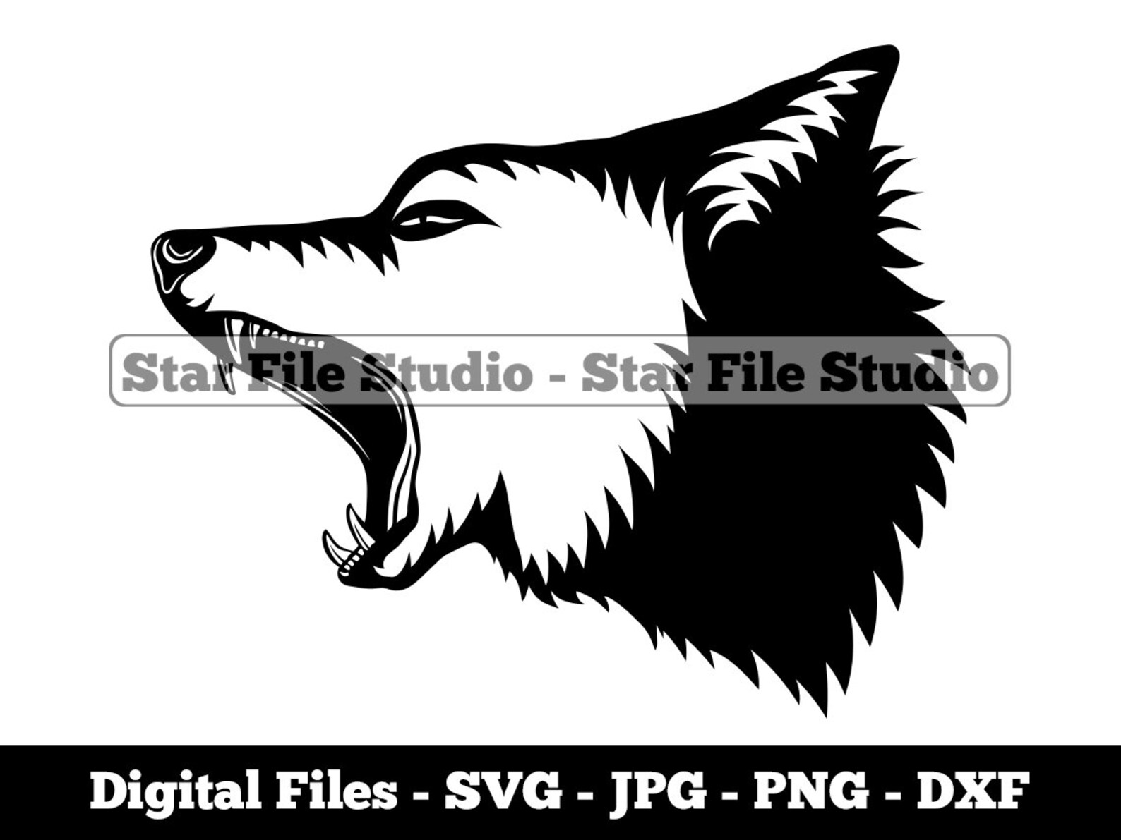 Wolf Head Svg Wolf Svg Forest Animals Svg Wolf Png Wolf - Etsy