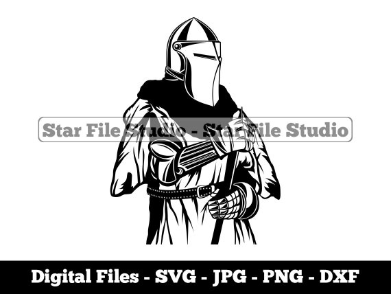 Knight Svg Warrior Svg Medievil Svg Armor Svg Knight Png | Etsy