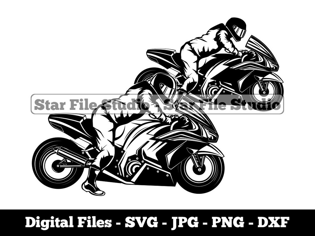 Motorcycle Street Racing Svg, Motorcycle Svg, Street Bike Svg ...