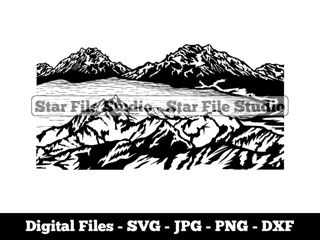 Mountain Lake Svg, Lake Svg, Park Svg, Mountain Svg, Mountain Lake Png ...