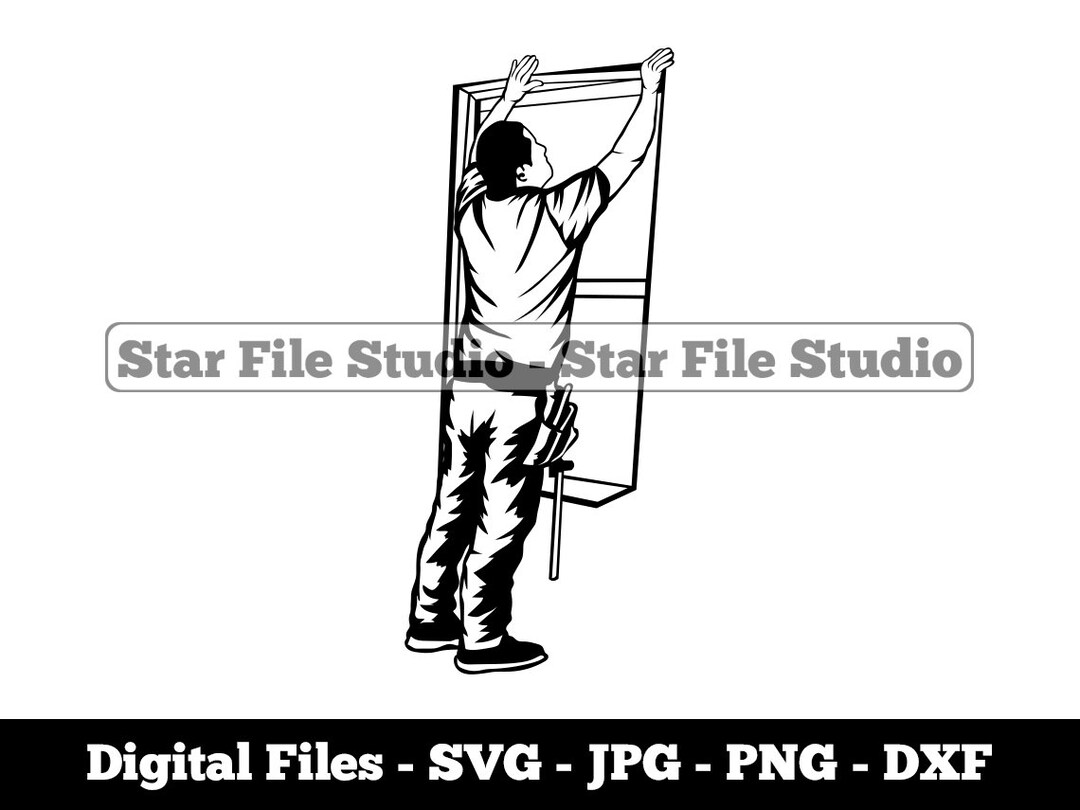 Drywall Contractor 3 Svg, Drywall Svg, Contractor Svg, Construction Svg ...
