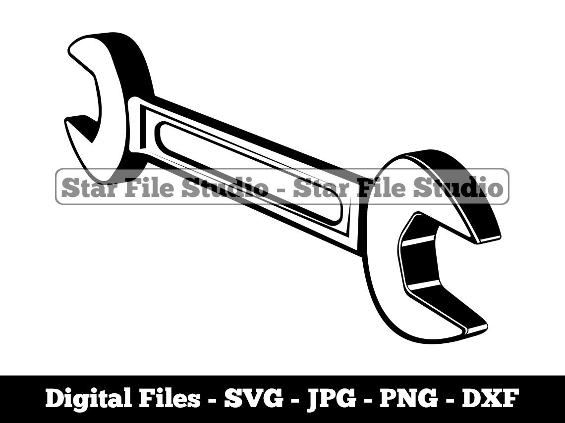 Wrench Svg Tools Svg Mechanic Svg Wrench Png Wrench Jpg - Etsy