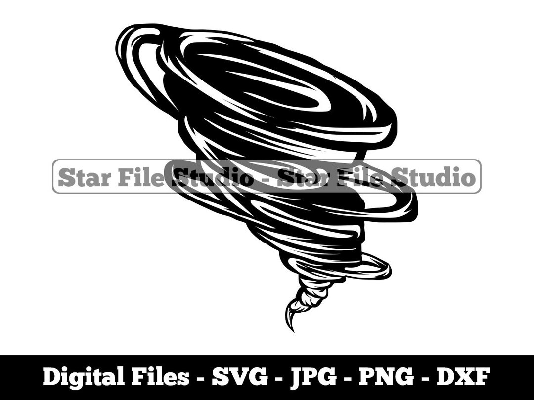 Tornado #7 Svg, Tornado Svg, Whirlwind Svg, Twister Svg, Tornado Png ...