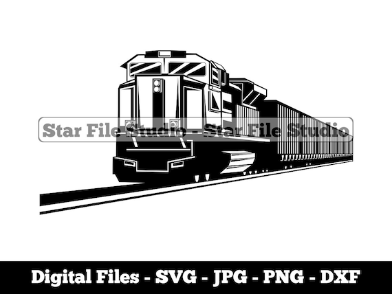 Freight Train Clipart