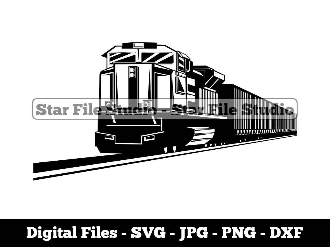 Freight Train Svg, Train Svg, Locomotive Svg, Train Png, Train Jpg ...