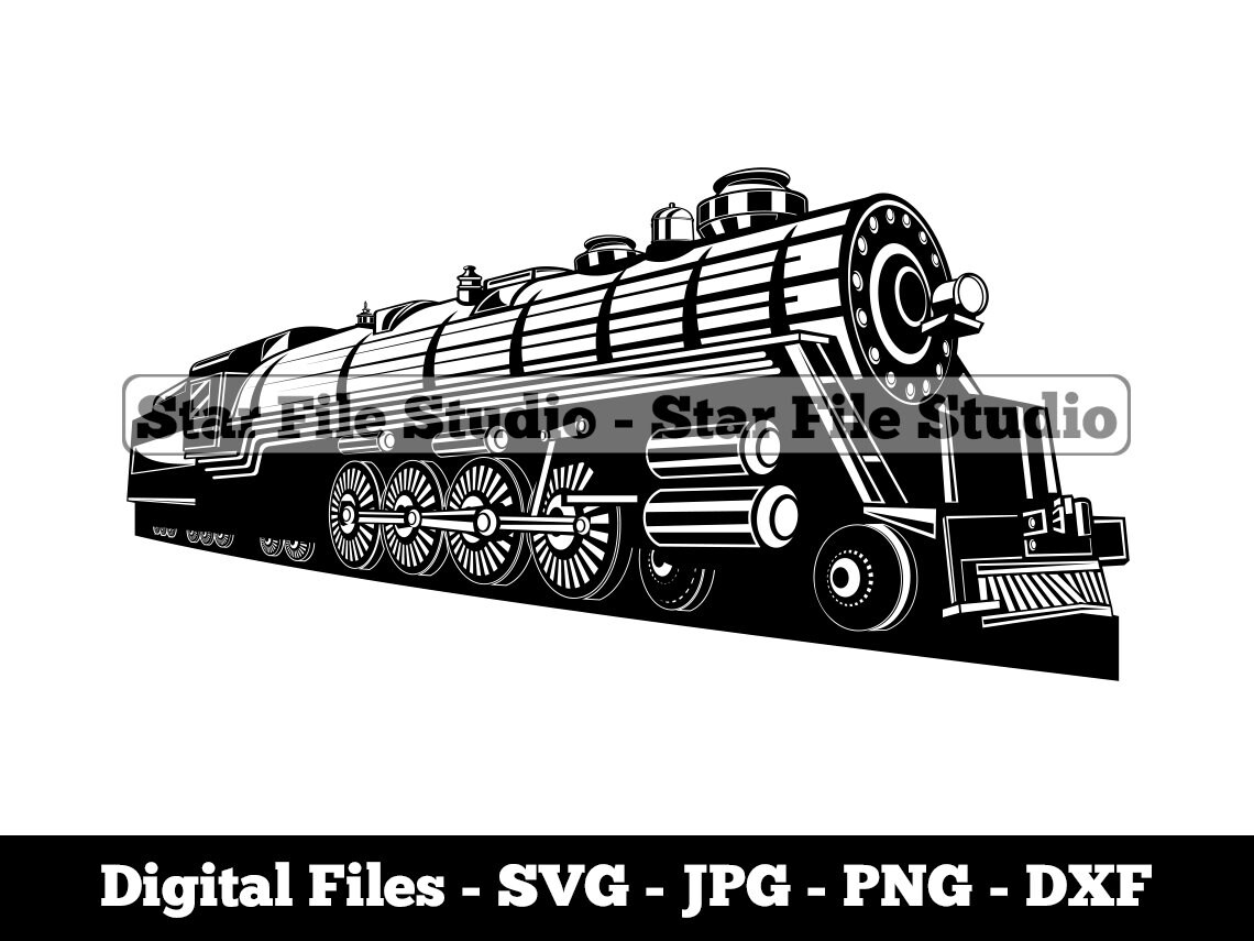 Train 4 Svg Steam Engine Svg Locomotive Svg Train Png - Etsy