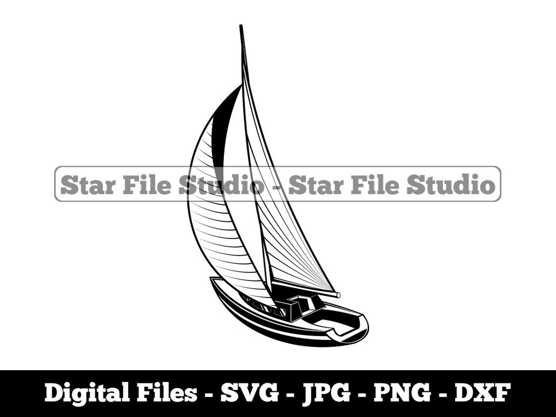 Sailing Logo 2 Svg, Ship Svg, Sailing Svg, Nautical Svg, Sailing Png ...