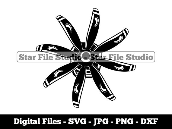 Propeller 2 Svg Aircraft Svg Airplane Svg Propeller Png - Etsy