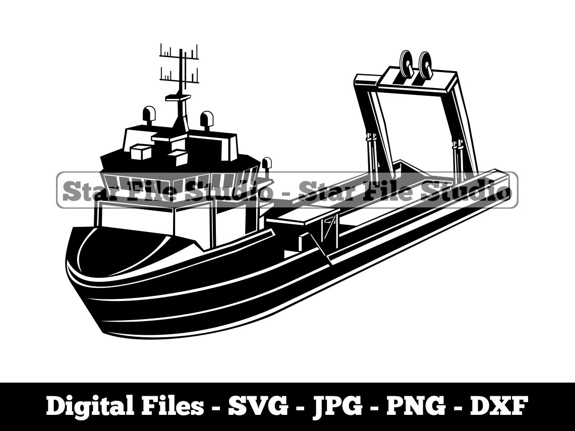 Anchor Handling Tug Supply Vessel Svg Ship Svg Navy Svg - Etsy