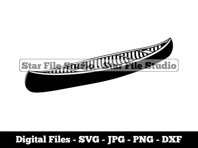 Canoe Svg Canoe Png Canoe Jpg Kayak Svg Boat Svg Canoe - Etsy