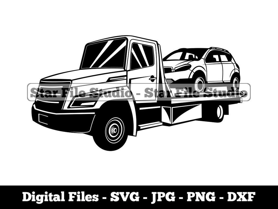 Tow Truck 9 Svg, Tow Truck Svg, Roadside Assistance Svg, Tow Truck Png ...